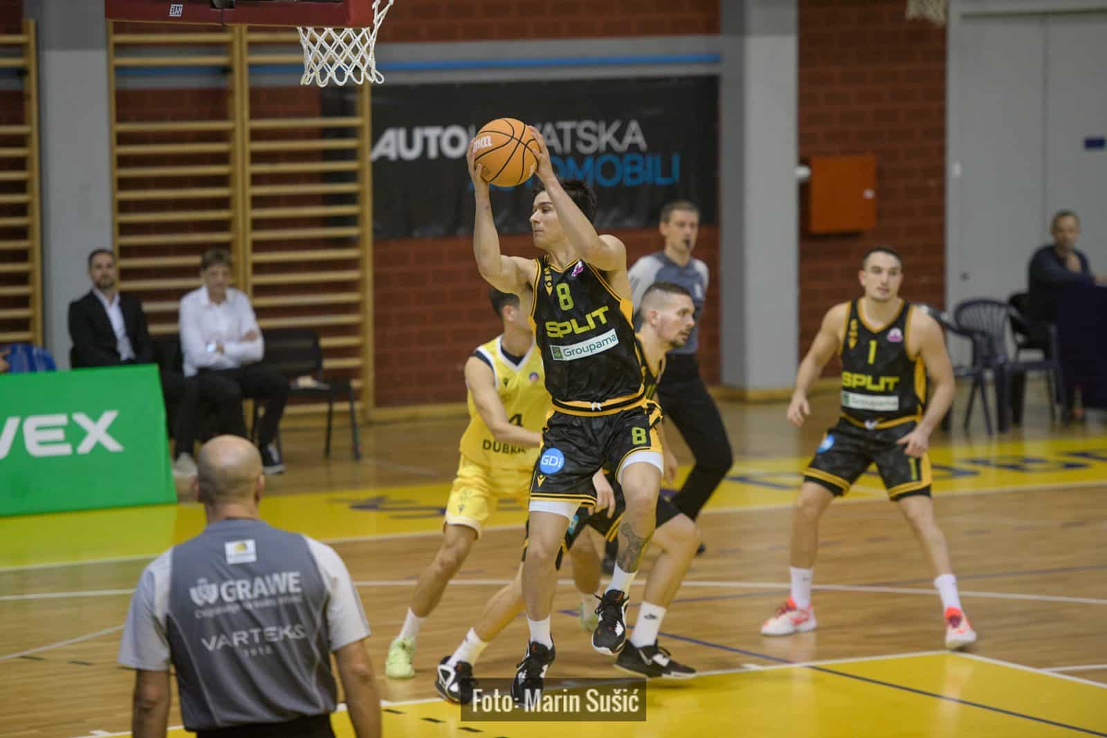 Košarkaši Splita slavili s 50 poena razlike